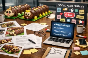Cuthbert the Caterpillar: The Cake That Shook the UK Market | UK ...